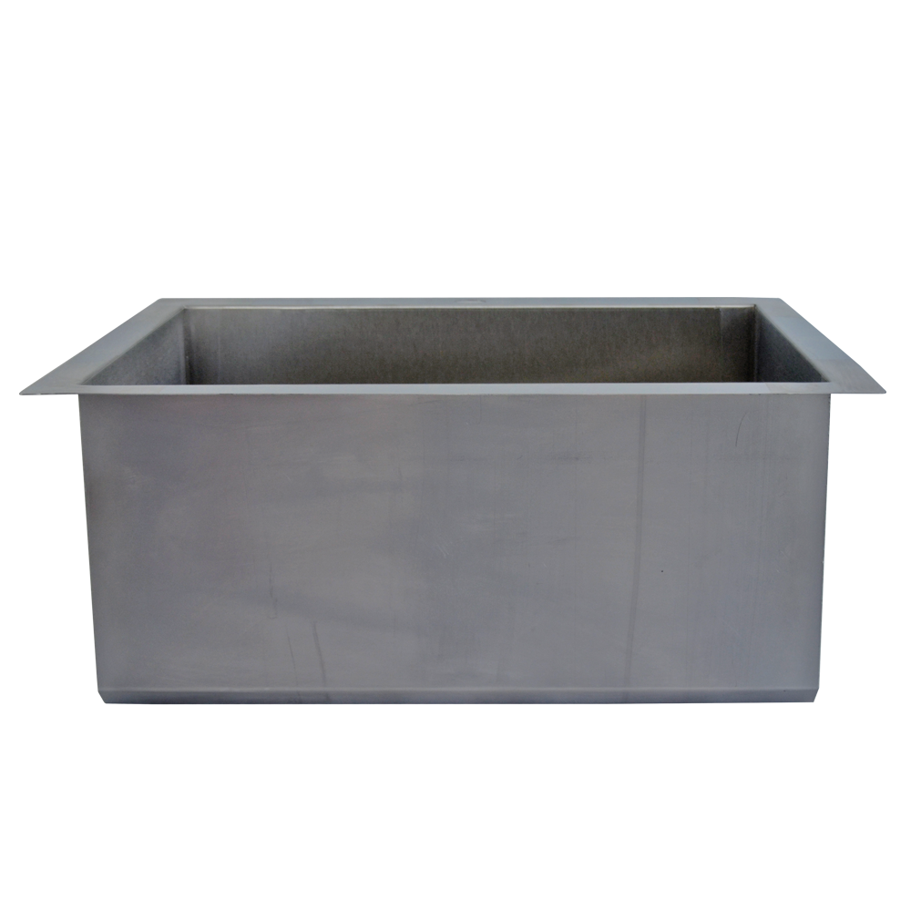 Gastronomiczny głęboki zlew nierdzewny do obsadzenia w blacie ...