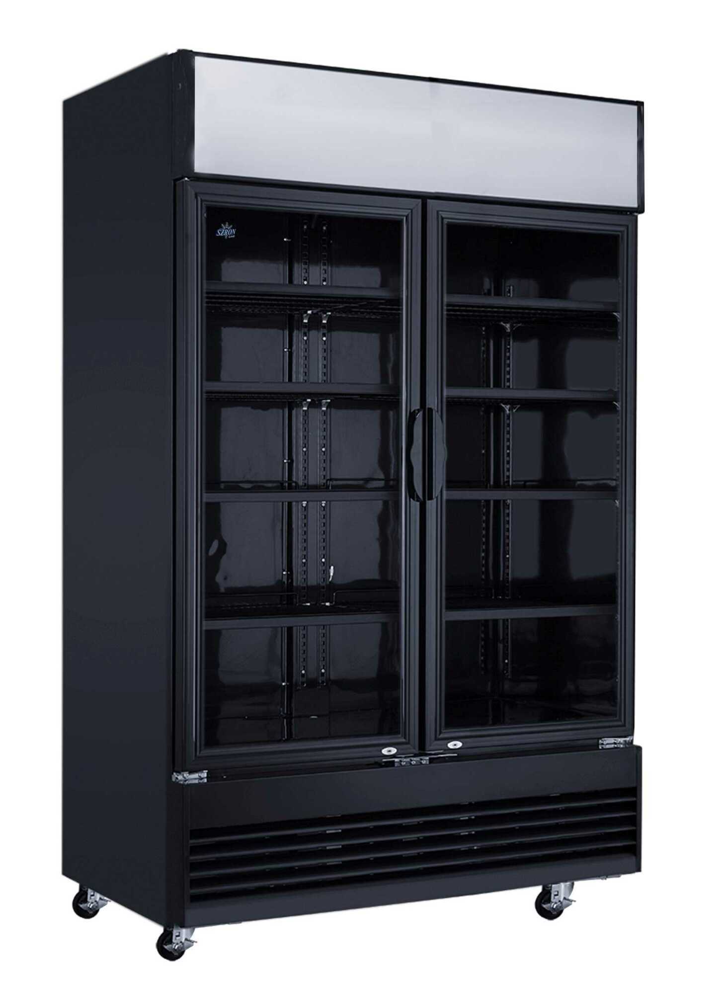 Szafa chłodnicza przeszklona czarna 800L | PROBOX PXLG 800 BLACK - PROBOX
